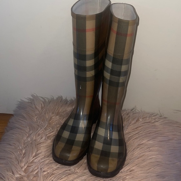 Burberry | Shoes | Authentic Burberry Rain Boots | Poshmark